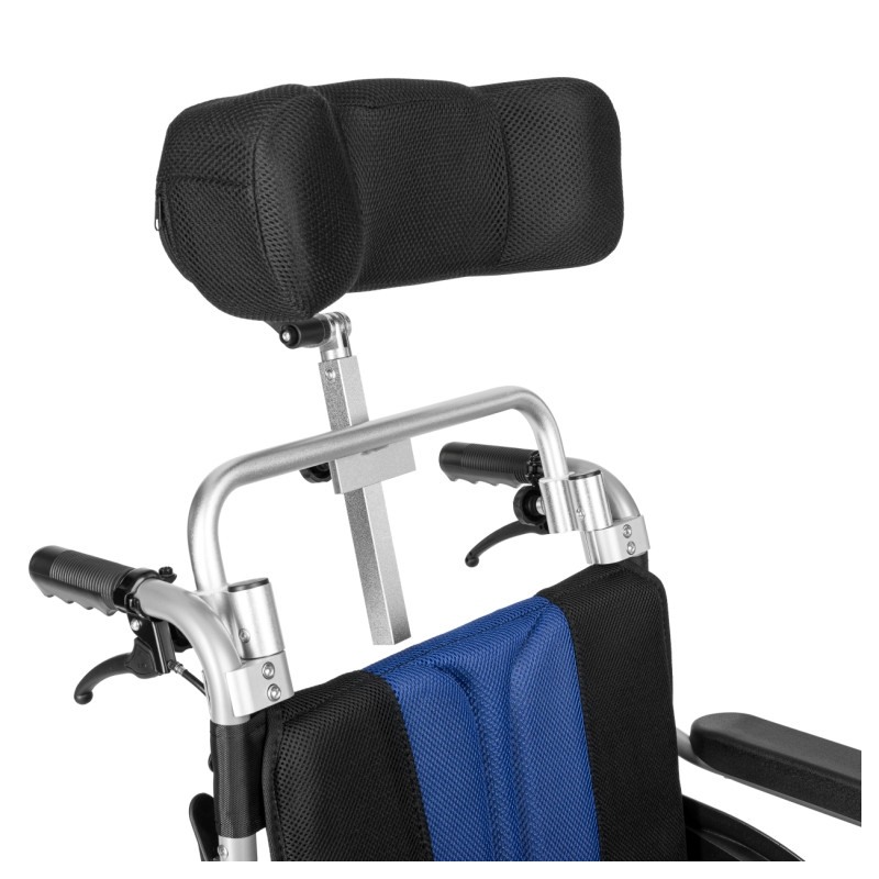 Wózek INWALIDZKI alu. z zagłówkiem PREMIUM TIM PLUS TIMAGO